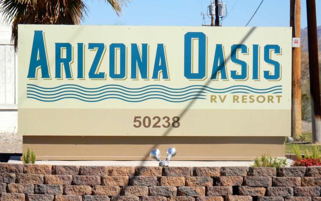 Arizona Oasis RV Resort, Ehrenberg, AZ – The Adventures of Trail & Hitch