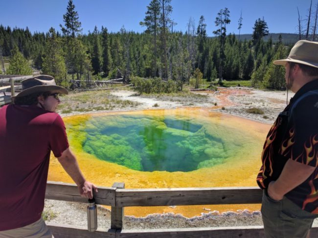 Yellowstone: Upper Geyser Basin – The Adventures of Trail & Hitch